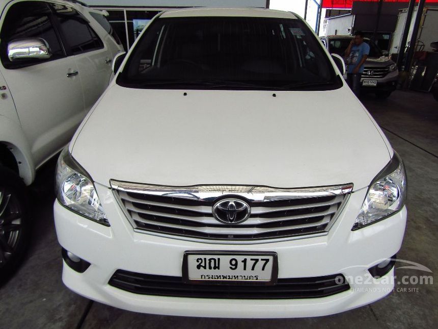Toyota Innova 2012 G 2.0 in กรุงเทพและปริมณฑล Automatic Wagon สีขาว for ...