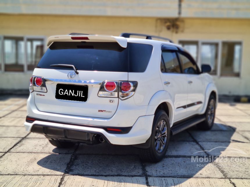 Jual Mobil Toyota Fortuner 2015 G TRD 2.5 di DKI Jakarta Manual SUV ...