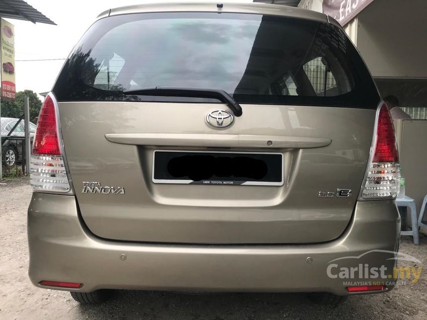 Toyota Innova 2010 G 2.0 in Kuala Lumpur Automatic MPV Gold for RM ...