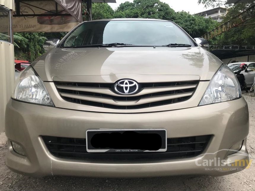 Toyota Innova 2010 G 2.0 in Kuala Lumpur Automatic MPV Gold for RM ...