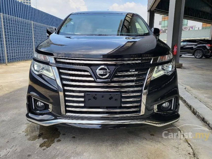 Recon 2017 Nissan Elgrand 2.5 Highway Star S Urban Chrome UNREG REAR ENTERTAINMENT REVERSE ...
