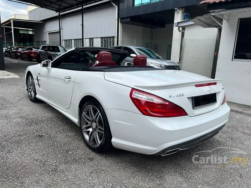 Used 2016 Mercedes-Benz SL400 3.0 AMG Convertible RED LEATHER INTERIOR ...
