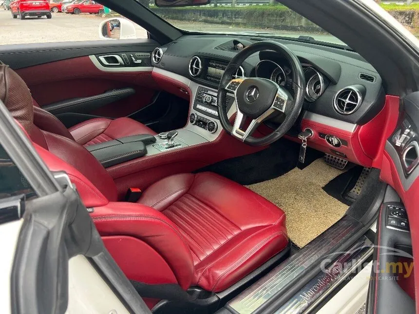 Used 2016 Mercedes-Benz SL400 3.0 AMG Convertible RED LEATHER INTERIOR ...