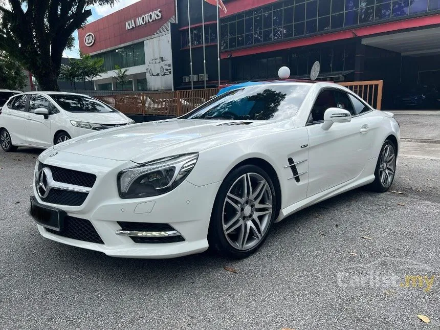 Used 2016 Mercedes-Benz SL400 3.0 AMG Convertible RED LEATHER INTERIOR ...