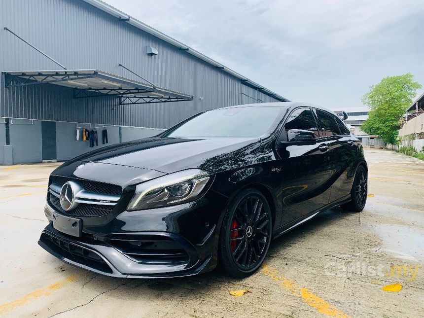 Recon 2017 Mercedes-Benz A45 AMG 2.0 4 MATIC Unreg RACE MODE Full Spec - Carlist.my