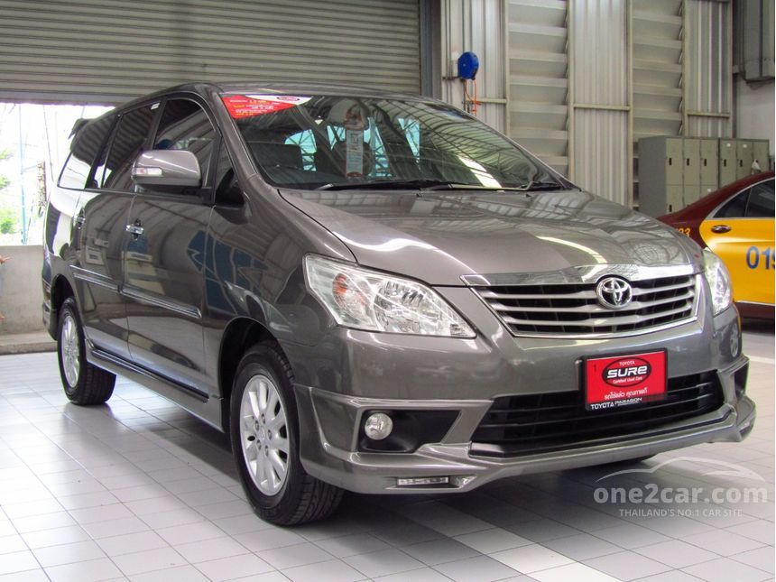 Toyota Innova 2015 (ปี 11-15) V 2.0 เกียร์อัตโนมัติ สีน้ำตาล | One2car ...