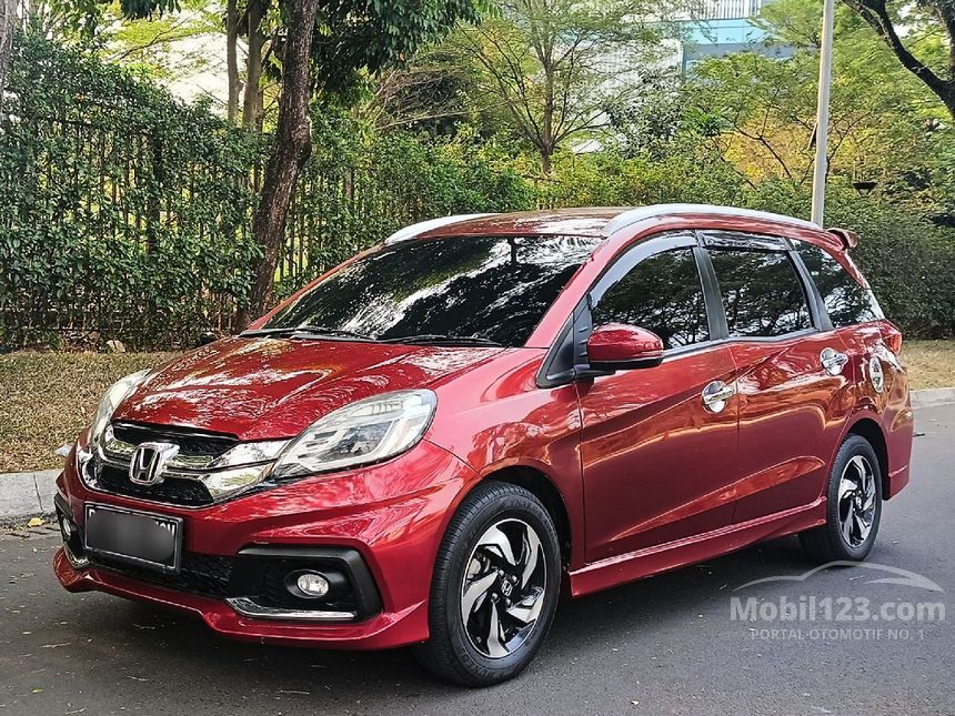 Jual Mobil Honda Mobilio 2016 RS 1.5 di DKI Jakarta Automatic MPV Merah ...