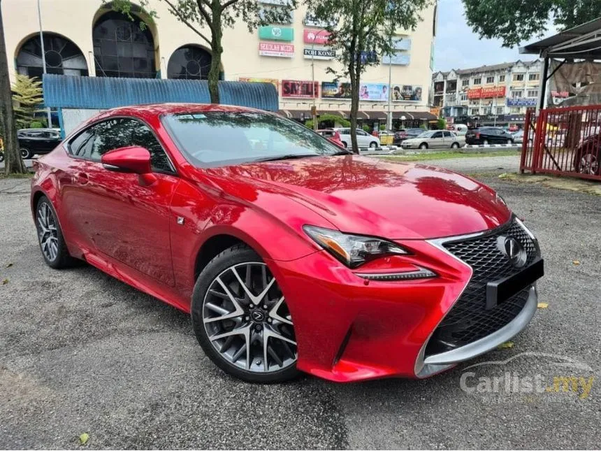 Used 2016/2020 LEXUS RC200T 2.0 F-SPORT COUPE - Carlist.my