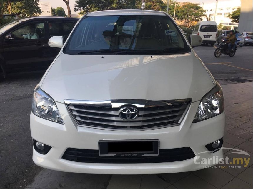 Toyota Innova 2014 G 2.0 in Kuala Lumpur Automatic MPV White for RM ...