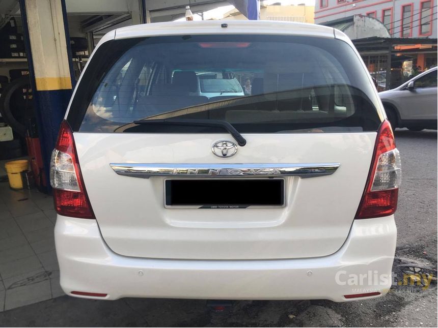 Toyota Innova 2014 G 2.0 in Kuala Lumpur Automatic MPV White for RM ...