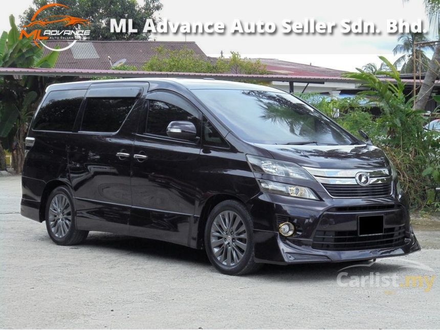 Used 2013 Toyota Vellfire 2.4 Z Golden Eyes MPV ANH20 FACELIFT MODELLISTA ECOmode NanoeAir ...