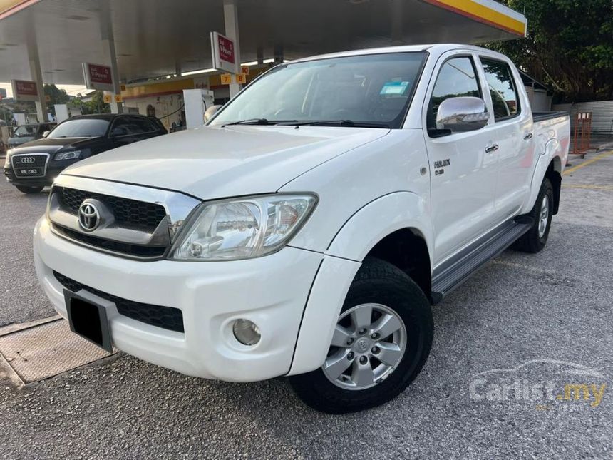 Used 2010 Toyota Hilux 2.5 G DOUBLE CAB (A) NO OFF ROAD - Carlist.my