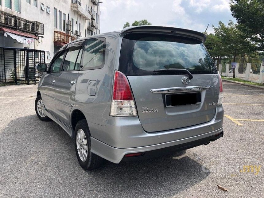 Toyota Innova 2012 G 2.0 in Selangor Automatic MPV Green for RM 34,888 ...
