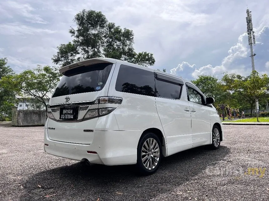 Used 2013 Toyota Vellfire 2.4 Z Golden Eyes MPV 1 YEAR WARRANTY SEVEN SETAER TWO POWER DOOR ONE ...