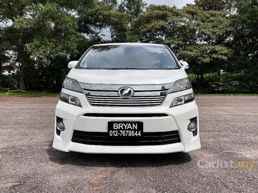 Used 2013 Toyota Vellfire 2.4 Z Golden Eyes MPV 1 YEAR WARRANTY SEVEN SETAER TWO POWER DOOR ONE ...