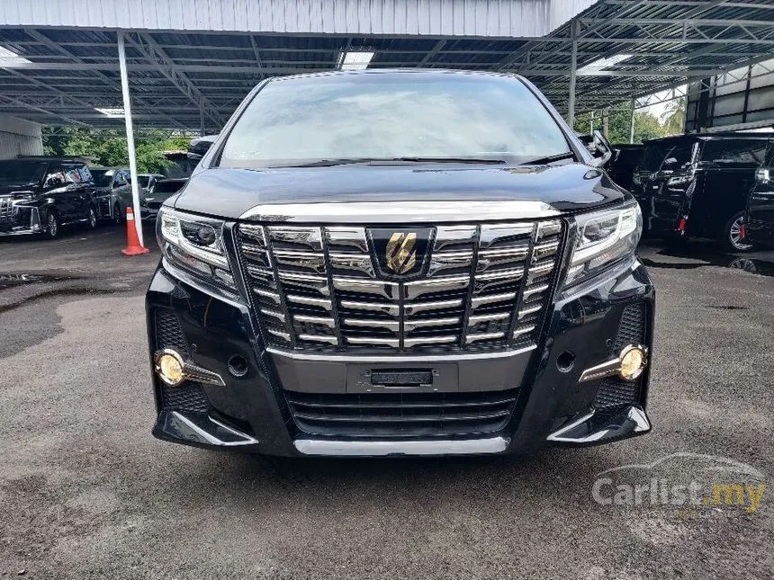 Recon 2017 Toyota Alphard 2.5 G SA MPV Type Black, Alpine Display, Roof ...