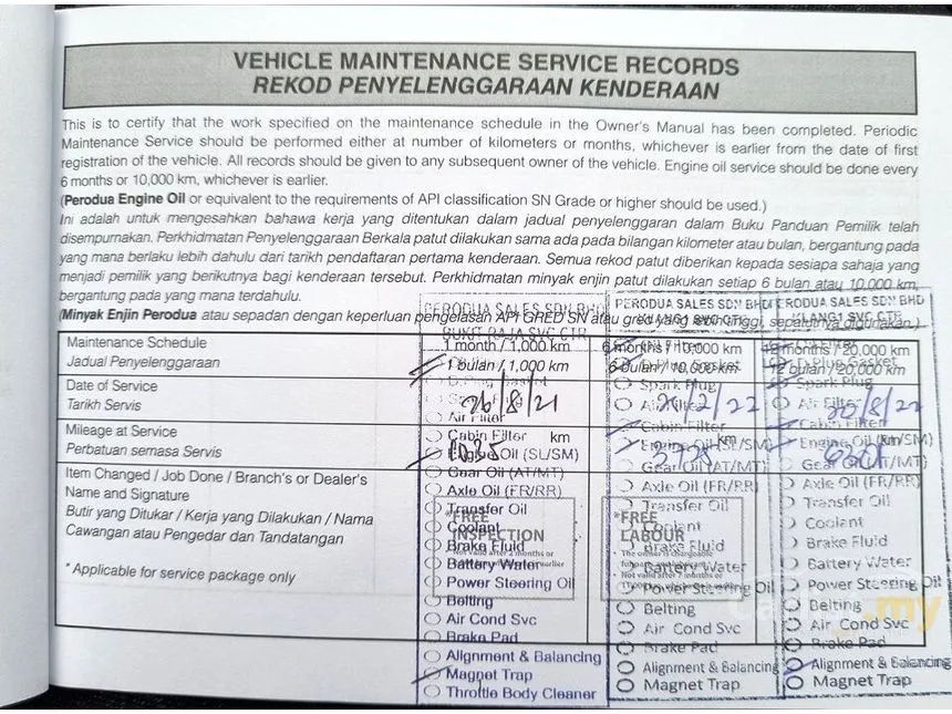 Used 2021 Perodua AXIA 1.0 Style PROMO OTR # WARRANTY # MILEAGE ONLY 8K ...