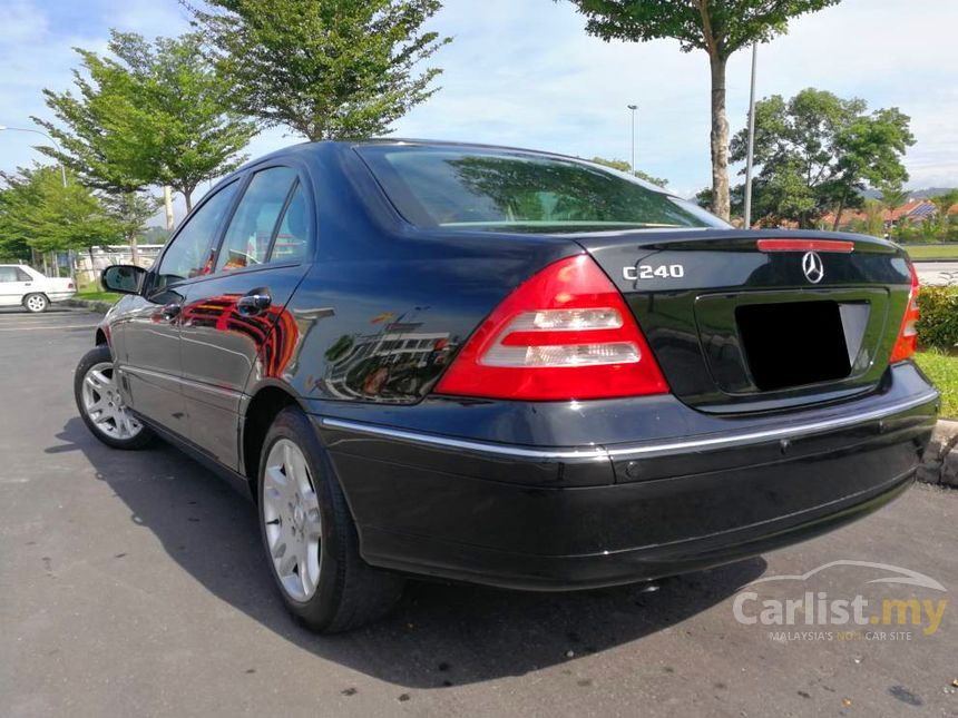 Mercedes-Benz C240 2002 Classic 2.6 in Selangor Automatic Sedan Black ...