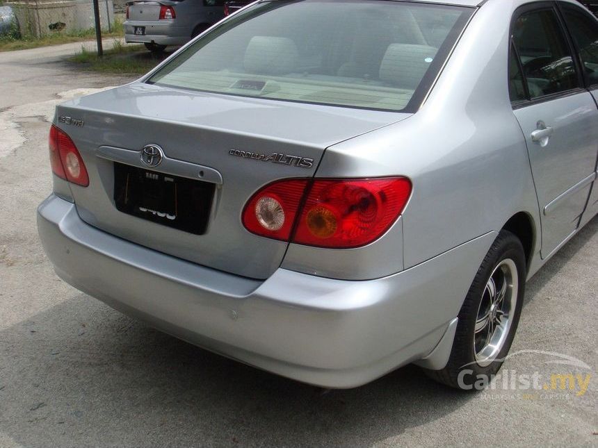 Toyota Corolla Altis 2003 E 1.6 in Selangor Automatic Sedan Silver for ...