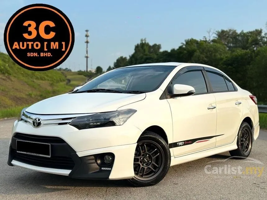 Used 2016 Toyota Vios 1.5 TRD Sportivo Sedan #REAL TRD Bodykit #Red ...