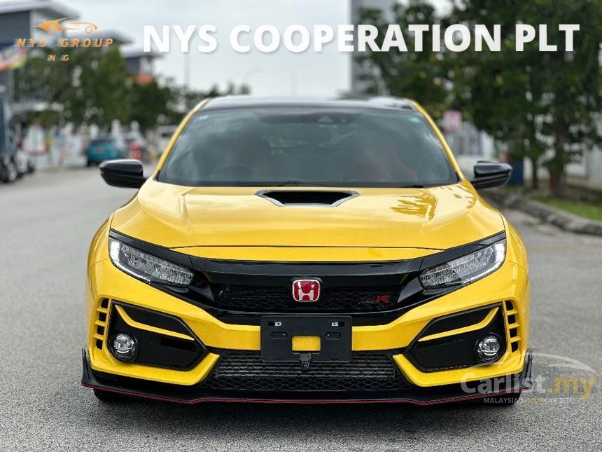 Recon 2021 Honda Civic Type R 2.0 (M) FK8 Hatchback Yellow Limited ...