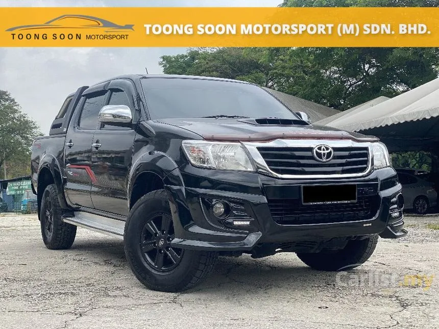 Used RAYA PROMOSI 2015 Toyota Hilux 2.5 G TRD Sportivo 1 YEAR WARRANTY ...