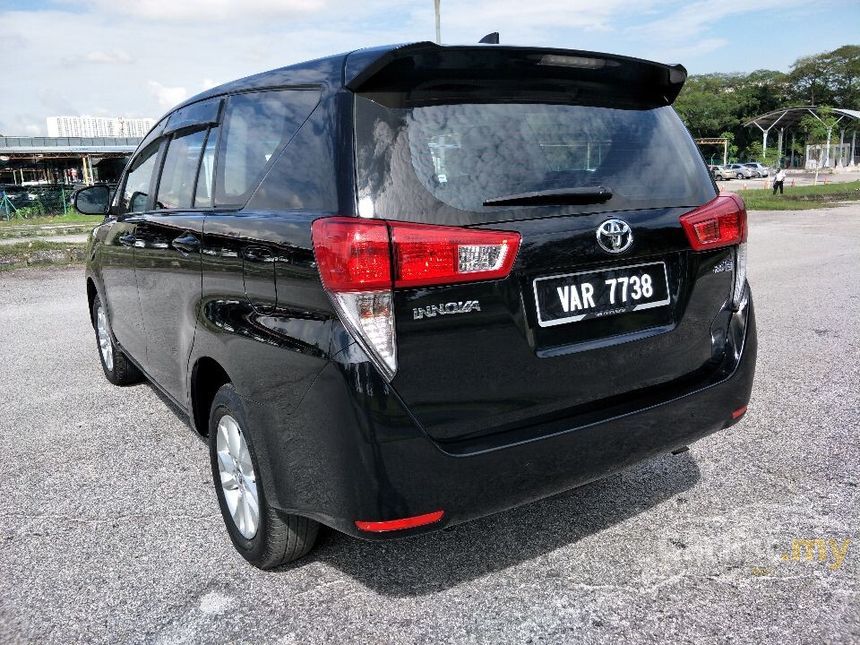 Toyota Innova 2017 E 2.0 in Kuala Lumpur Automatic MPV Black for RM ...