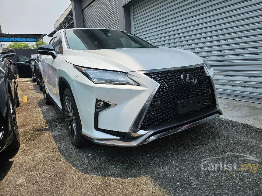 Recon 2017 Lexus RX200T F-Sport Unreg RX200 - Black Leather + SunRoof ...