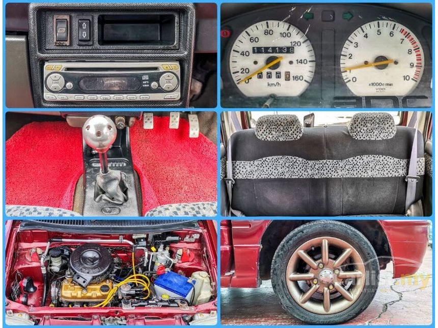 Perodua Kancil 2000 850 EX 0.8 in Perak Manual Hatchback Red for RM ...