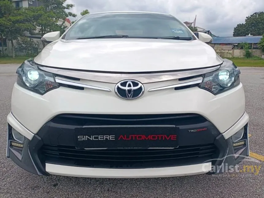 Used 2016 Toyota Vios 1.5 TRD Sportivo Sedan LEATHER SEAT REVERSE ...
