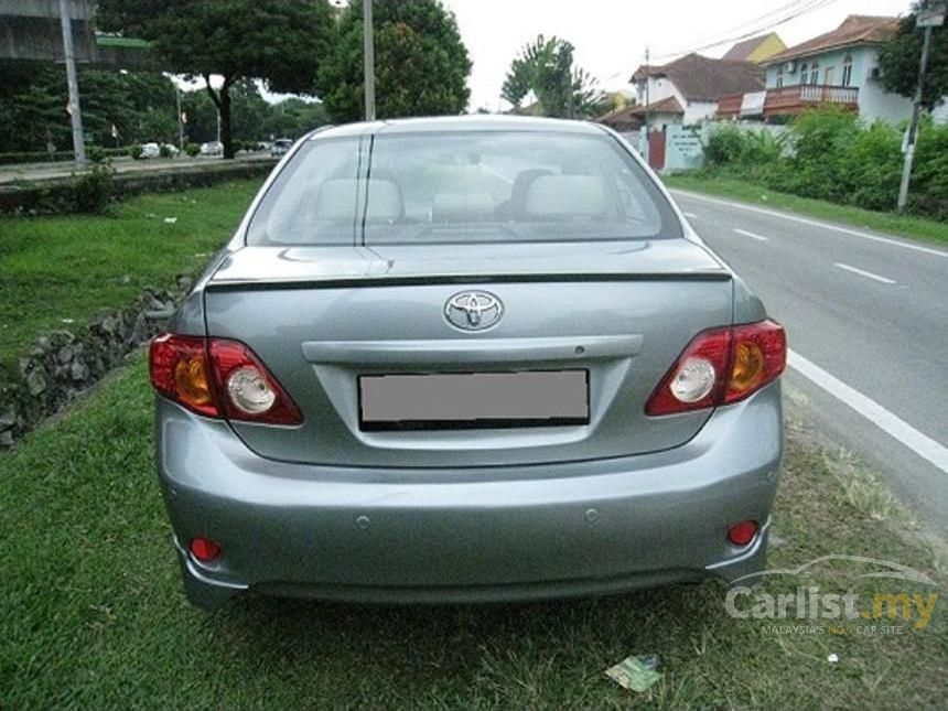 Used 2008 Toyota Corolla Altis E140 1.8 (A) E Sedan TRD Sportivo ...