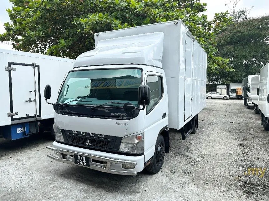 Used 2013 Mitsubishi Fuso FE83PG 3 Ton 17 Feet Box Bonded 5000KG Lorry ...