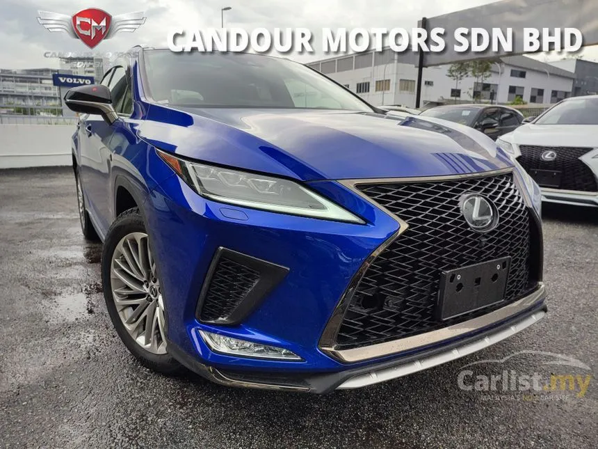 Recon 2020 Lexus RX300 F Sport NEW CAR 1,700KM,RARE BLUE COLOR - Carlist.my