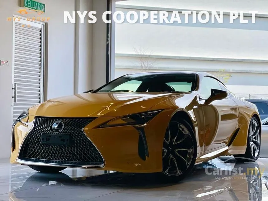 Recon 2019 Lexus LC500 5.0 V8 S Package Coupe Unregistered Mark Levinson Sound System Carbon ...