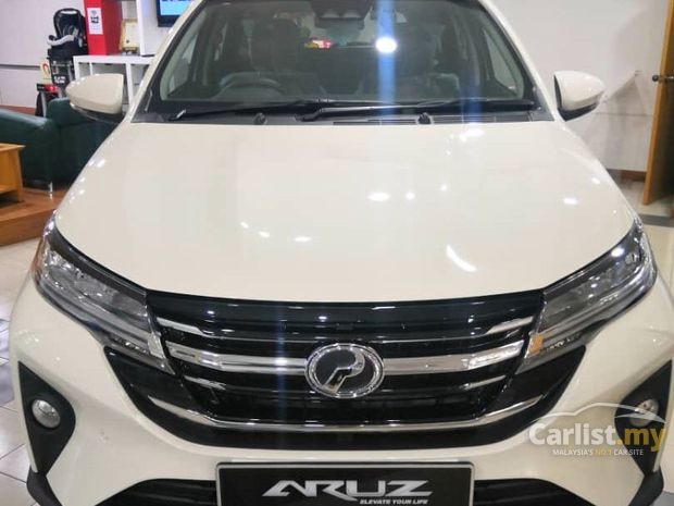 New Perodua Aruz White | Carlist.my