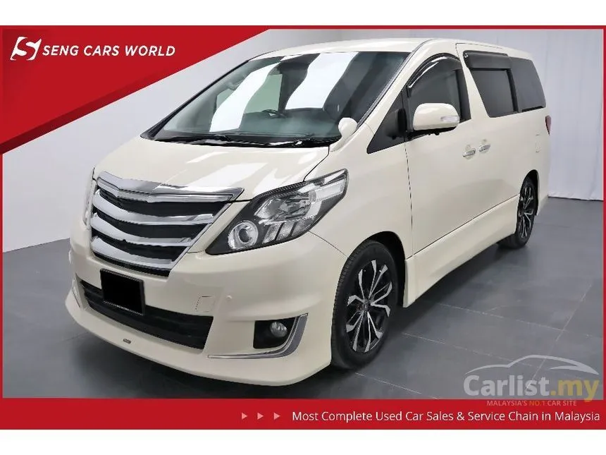 Used 2012 Toyota ALPHARD 2.4 SC PILOT 360 ANDROID PBOOT - Carlist.my