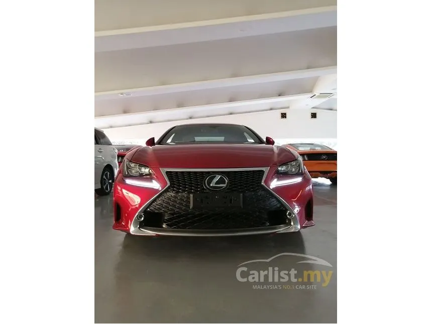 Lexus RC200t 2017 F Sport 2.0 in Kuala Lumpur Automatic Coupe Red for ...