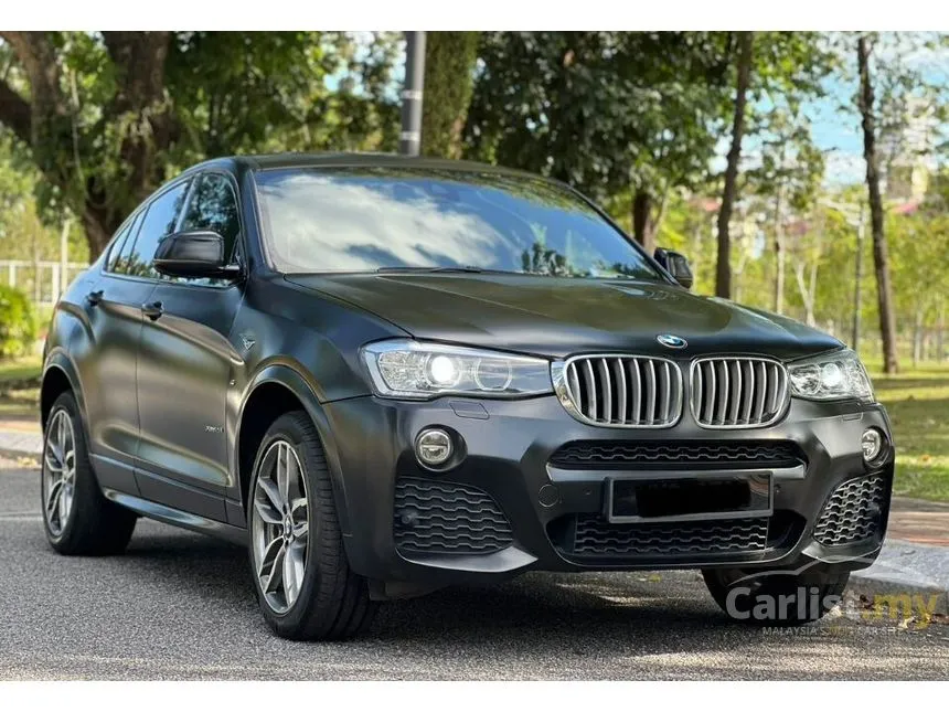 Used 2017 BMW X4 2.0 xDrive28i M Sport SUV White Wrap Matt Black 1 ...