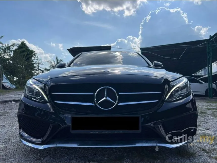 Used 2016 Mercedes-Benz C250 2.0(A)AMG Line FULL SERVICE ORIGINAL ...