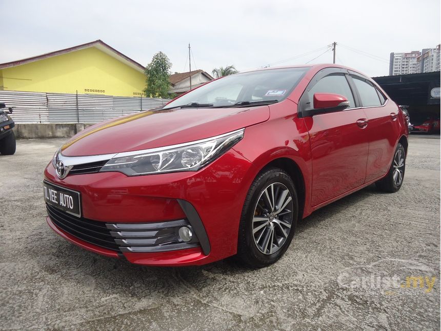 Toyota Corolla Altis 2017 G 1.8 in Selangor Automatic Sedan Red for RM ...
