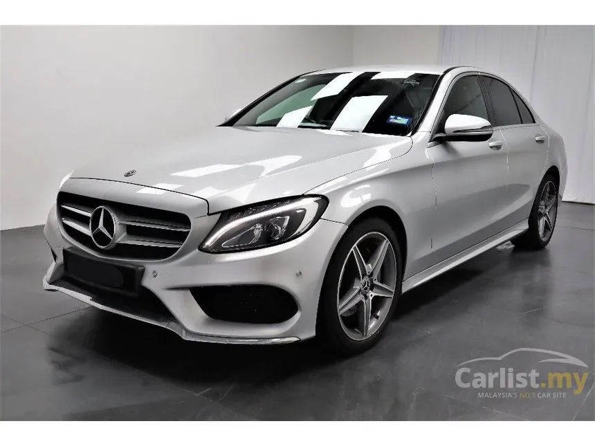 Used Mercedes Benz W205 C200 2.0 AMG MIL ONLY 16K - Carlist.my