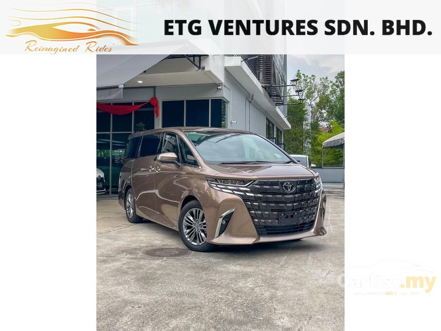Recon 2024 Toyota Alphard 2.5 Z 7-Seater MPV LOW MILEAGE with 5 YEARS ...