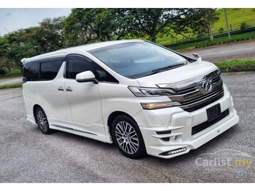 Used [REG. 2017] 2015 Toyota Vellfire 2.5 Z A Edition (A) TIPTOP Macam ...