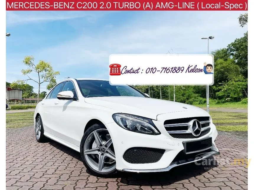 Used 2018 MERCEDES-BENZ C200 2.0 (A) AMG-Line 9-Speed ( Local-Spec ...