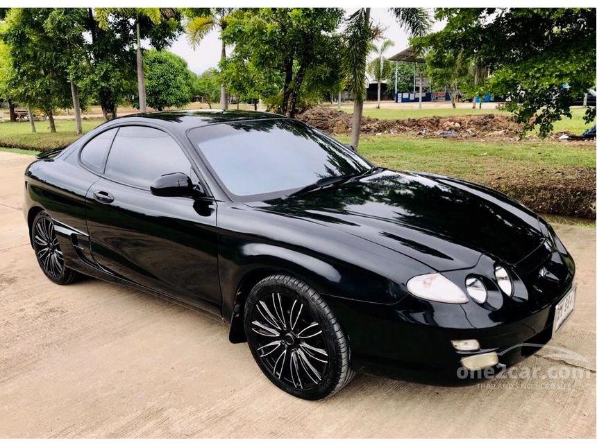 Hyundai Tiburon 2001 (ปี 00-02) Type-R 2.0 เกียร์อัตโนมัติ สีดำ ...