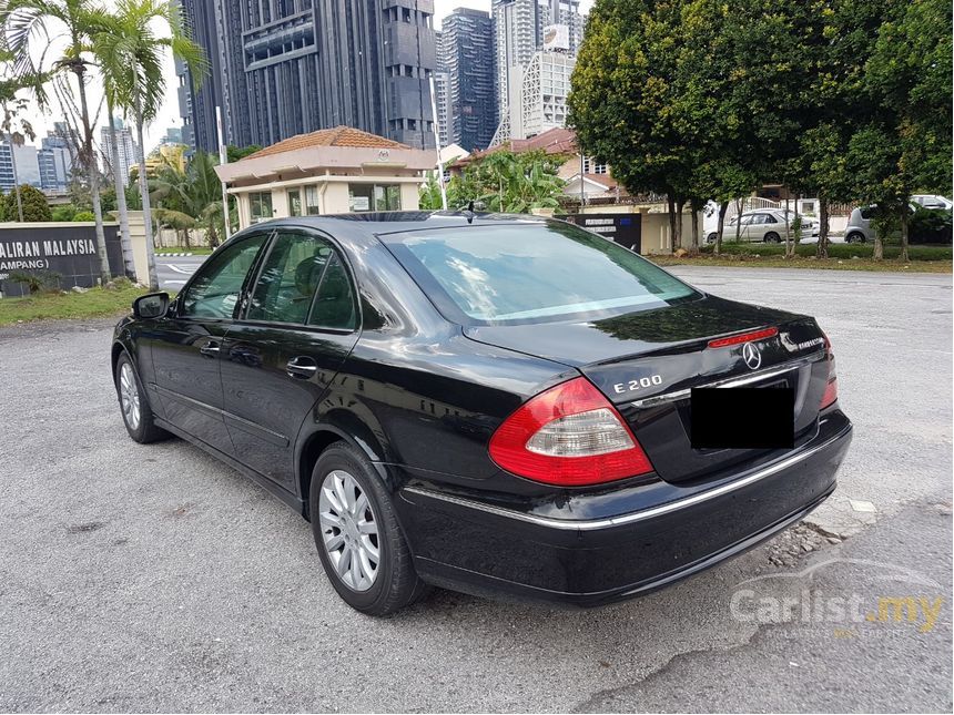 Mercedes-Benz E200K 2008 Elegance 1.8 in Selangor Automatic Sedan Black ...