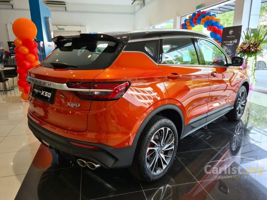 Proton X50 2021 TGDI Flagship 1.5 在（state） Auto自动挡 SUV Orange 于（价格 ...
