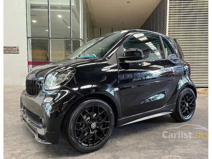 Recon 2016 Smart Fortwo 900 Turbo Brabus Black Mafia Edition, Paddle ...