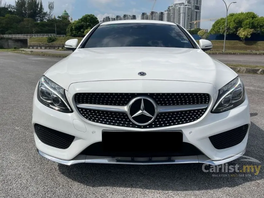 Used 2017 Mercedes-Benz C250 2.0 AMG Line Coupe LOCAL SPEC RED INTERIOR ...