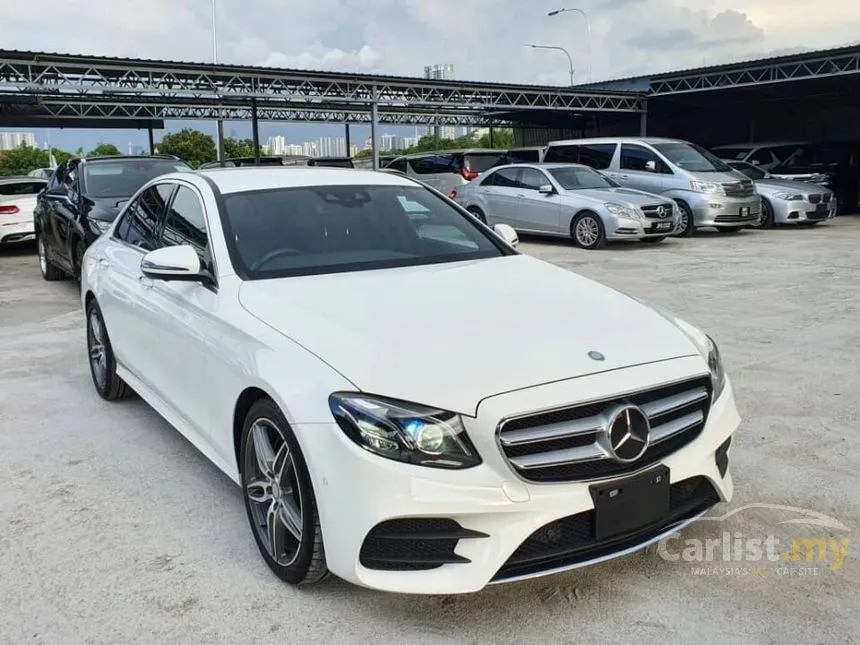 Recon 2018 (UNREG) Mercedes-Benz E200 2.0 AMG JAPAN FULL SPEC**BURMESTER**POWER BOOT**NEW ...